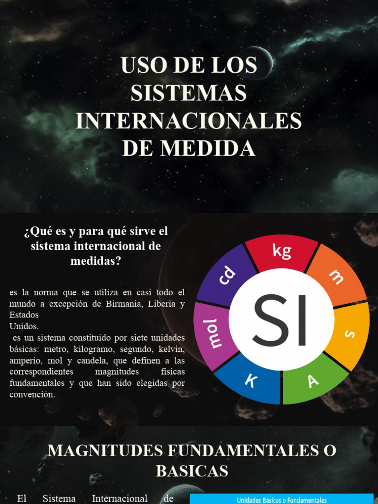Uso de Sistemas Internacionales de Medidas | PDF | Sistema ...