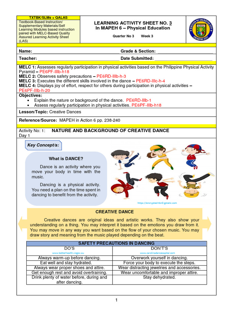 Q3 Pe6 Las Week3 | PDF