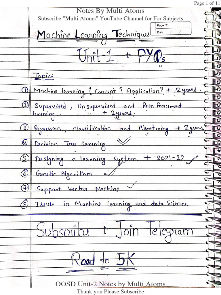 MLT Unit-1 | Download Free PDF | You Tube