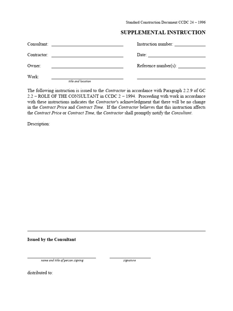 24-030-E Supplementary Instruction | PDF