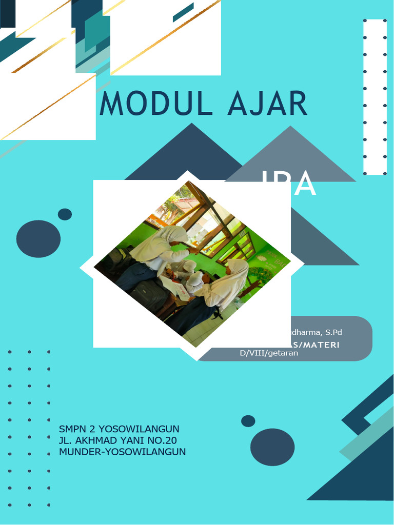 Modul Ajar Ilmu Pengetahuan Alam (IPA) - Modul Ajar Getaran kelas 8 ...