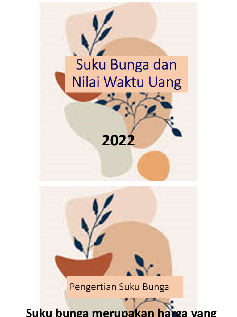 Bab Vi Tingkat Bunga | PDF