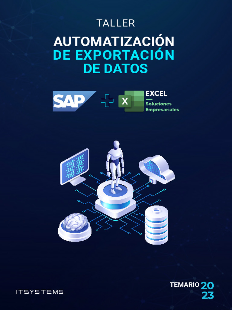 Temario Automatizacion de Exportacion de Datos Con Excel y Sap ... Temario Automatizacion de Exportacion de Datos Con Excel y Sap ...