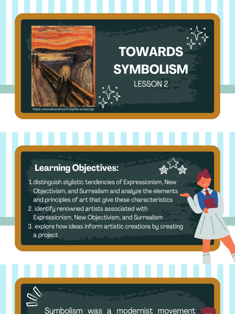 Lesson 2 MAPEH TOWARDS SYMBOLISM | PDF | Expressionism | Symbolism (Arts)