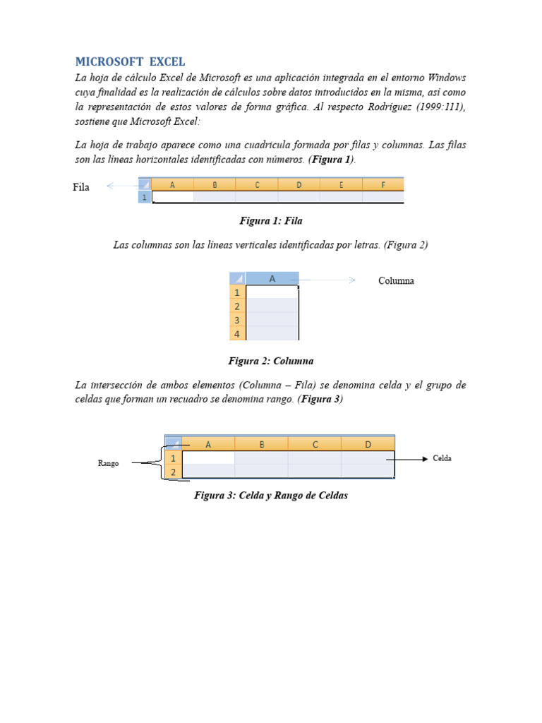 Mini Guia Excel | PDF