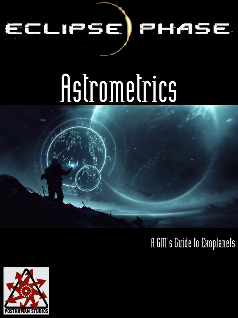 Eclipse Phase - Astrometrics | PDF | Terrestrial Planets | Comet