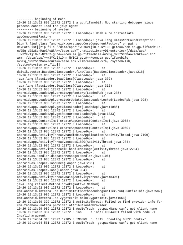 Mod Menu Log - Com - Ea.gp - Fifamobile | PDF | Java (Programming Language) | Operating System ...