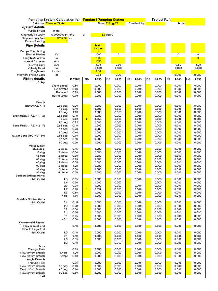 Siphon System Height Calculation | PDF | Equipment | Soft Matter