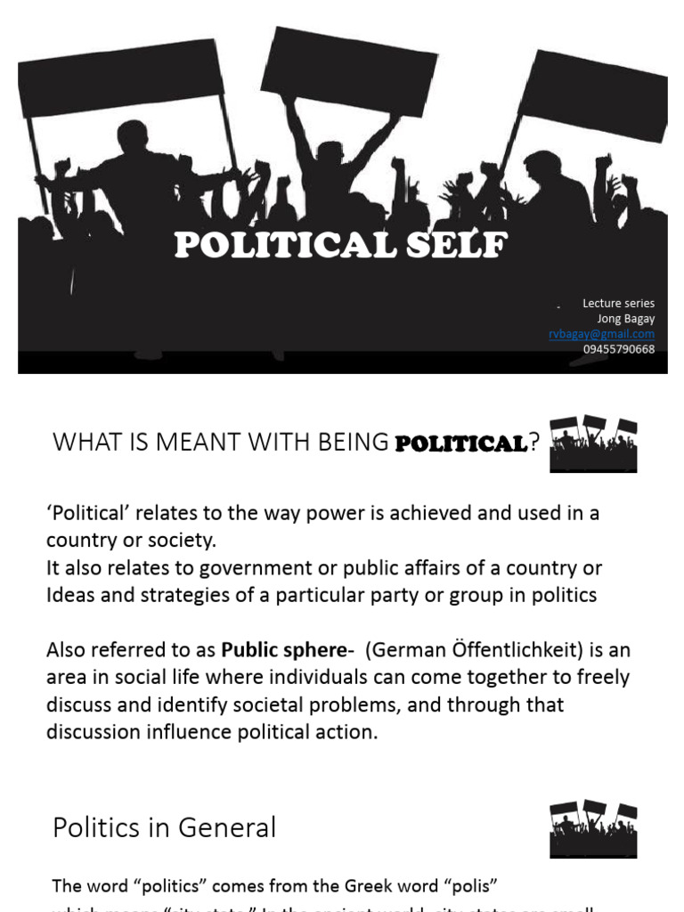 Political Self | PDF | Power (Social And Political) | Justice