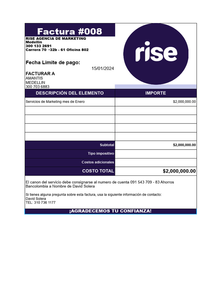 Factura Sex Shop Xlsx Factura Rise Pdf 