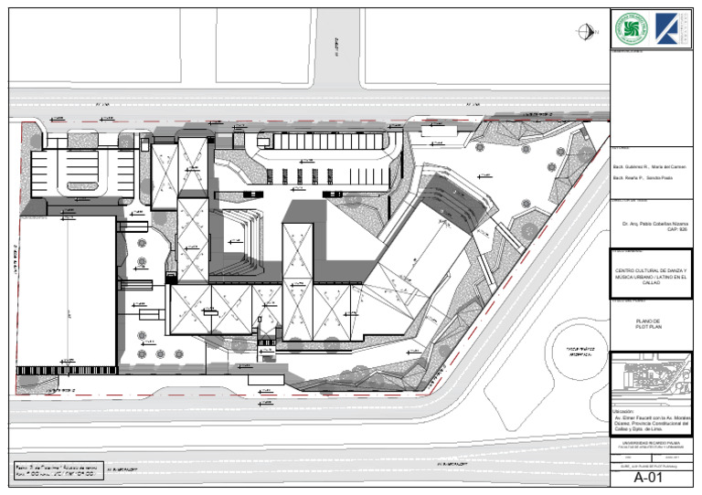 Gure - A-01 Plano de Plot Plan-A-01 | PDF