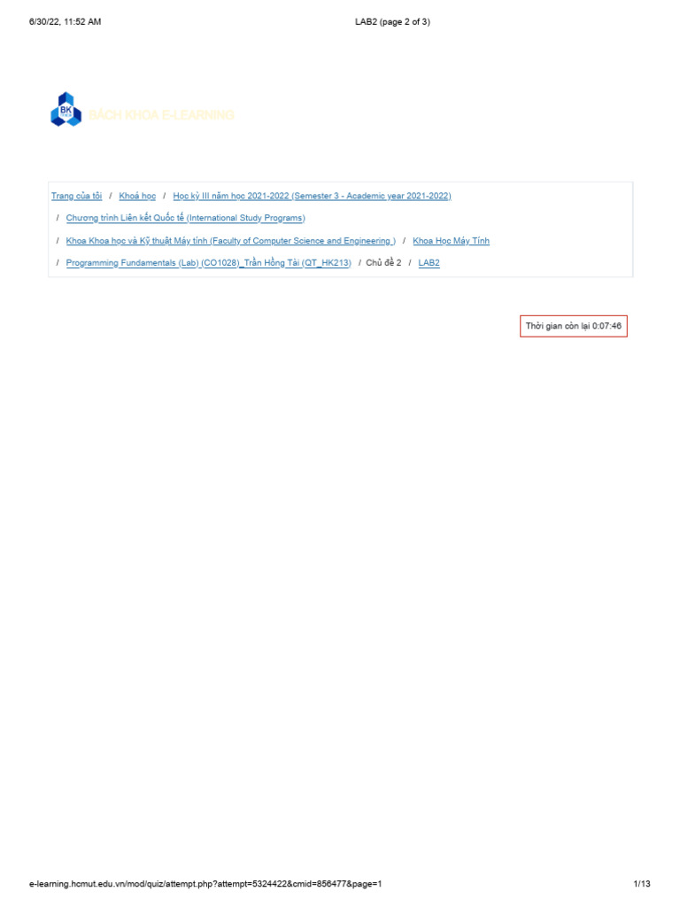 LAB2 Page 2 of 3 | PDF