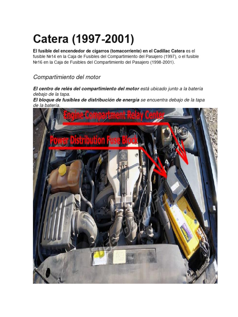 Catera 1997-2001 | Descargar gratis PDF | Relé | Calor