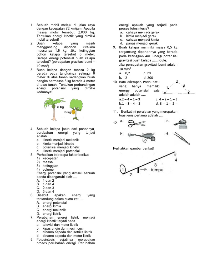 Latihan Soal Ipa | PDF | Metode & Bahan Ajar