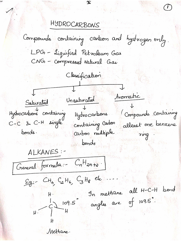 Hydrocarbons | PDF