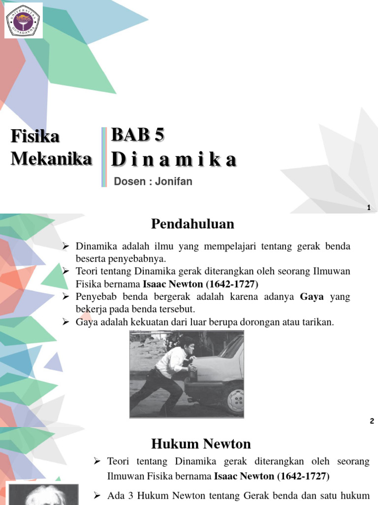 Bab5.Dinamika 2023 | PDF