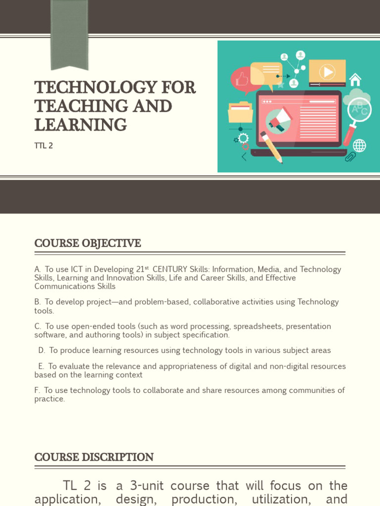 TTL PPT - 031508 | PDF | Educational Technology | Pedagogy