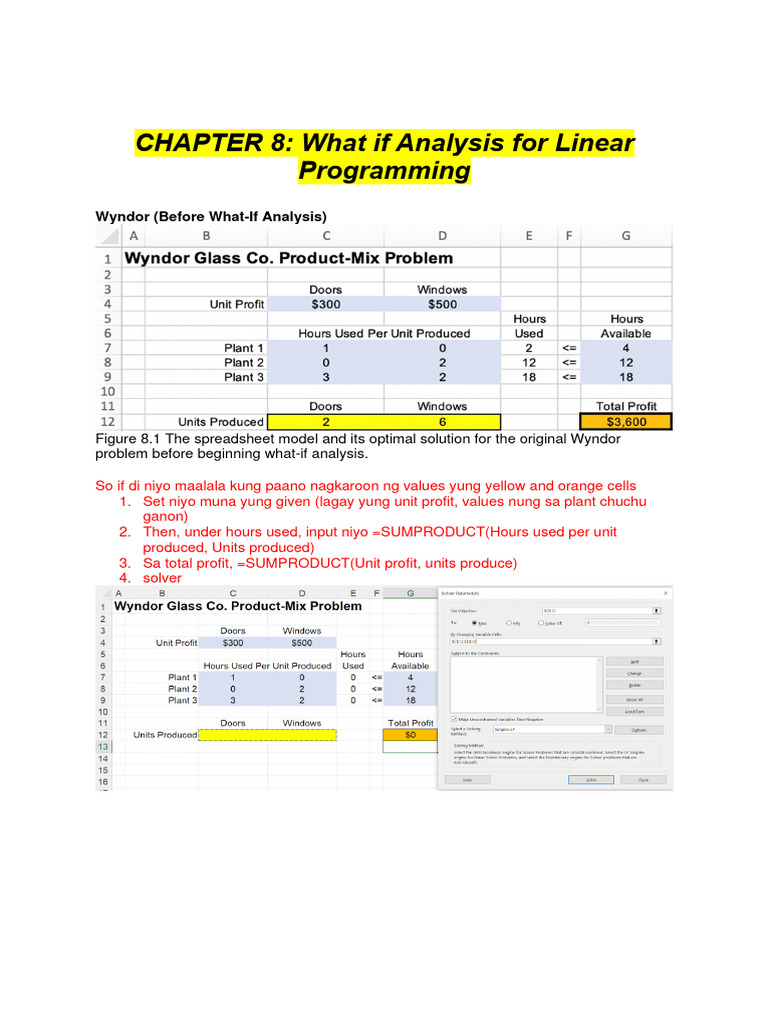 Linear Programming Sensitivity Guide | PDF | Mathematical Optimization | Normal Distribution