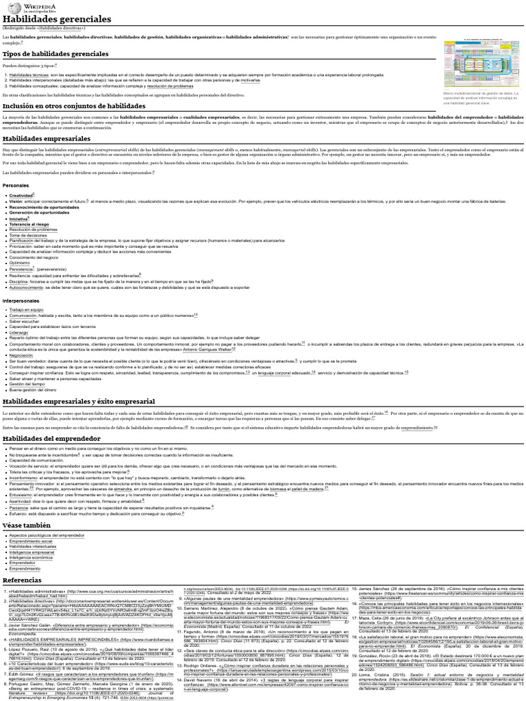 Habilidades3 | PDF | Iniciativa empresarial | Business