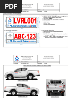 Standart Kelengkapan Unit LV Memasuki Area Tambang PT MPL | PDF