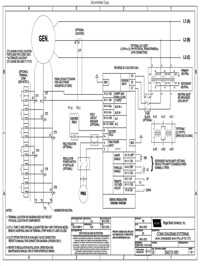 SW Drawing - 534213-1001 - F - 5277778 - 176 | PDF | Electric Power ...