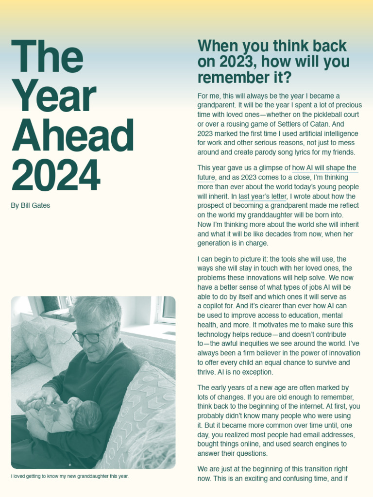 The Year Ahead 2024 | PDF