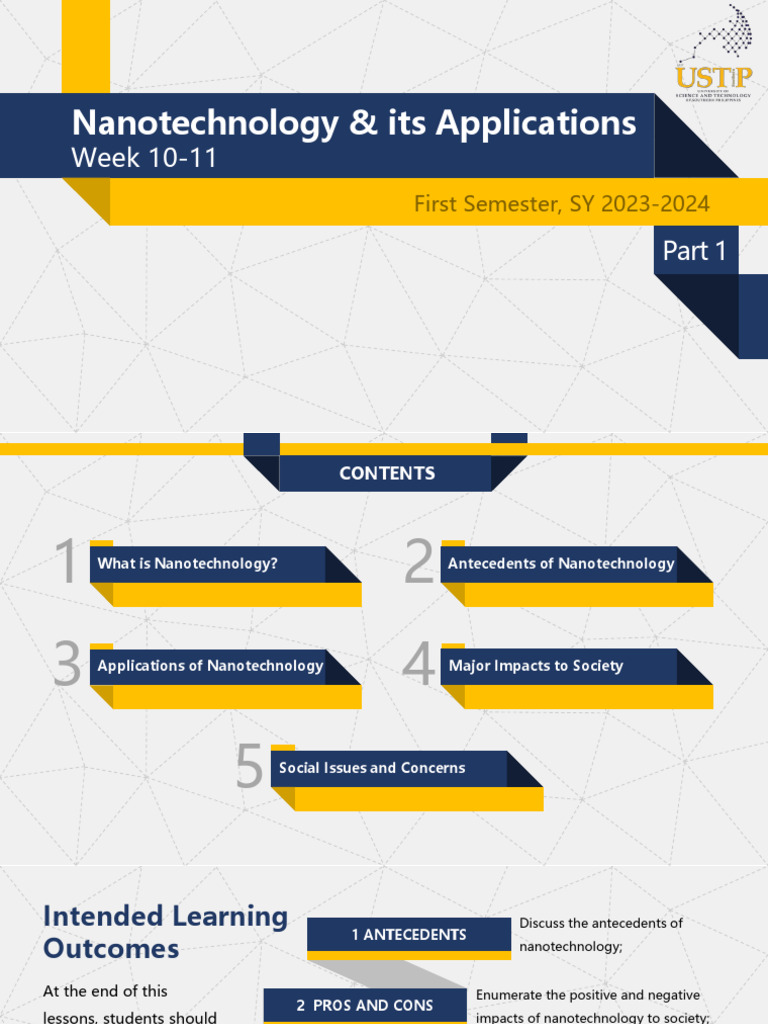 Week 10 11 - Part 1 Nanotechnology | PDF | Nanotechnology | Materials Science