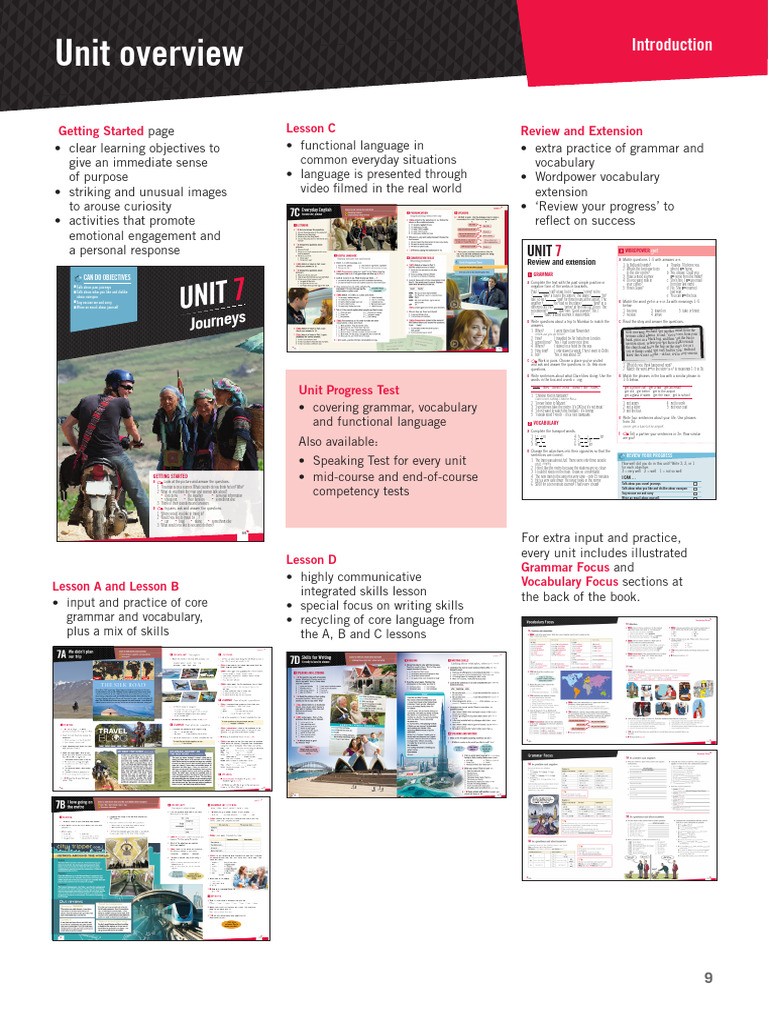 Unit 7: Journeys and Travel Skills | PDF | Learning | Educational ...