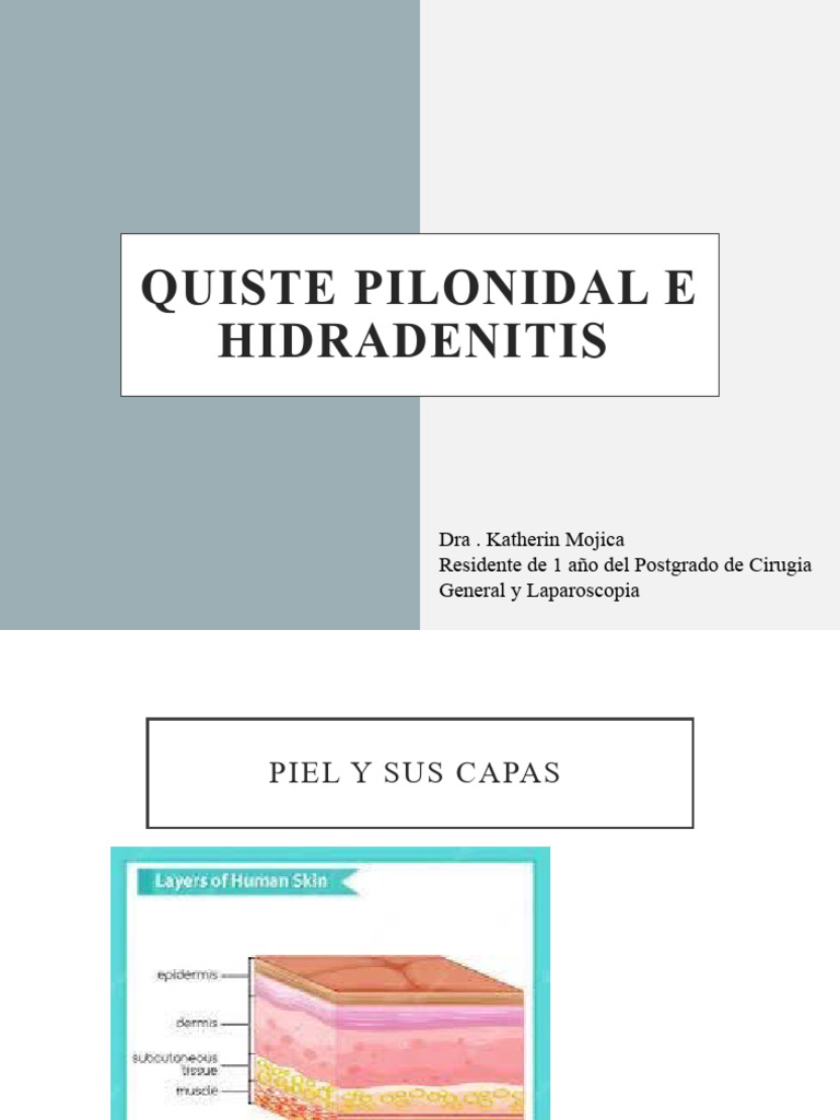 quiste pilonidal | PDF | Ciencias de la Salud | Enfermedades y trastornos