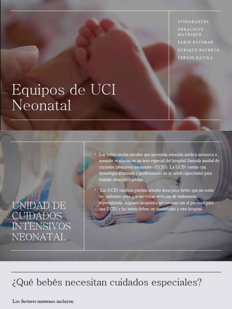 Equipos Uci Neonatal | PDF | Unidad de cuidado intensivo neonatal ...