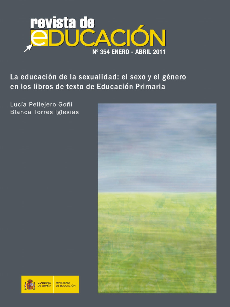 La Educación de La Sexualidad El Sexo y El Género en Los Libros de Texto de Educación Primaria | PDF