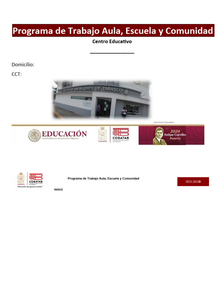 Estrategia Educativa 2023-2024 | PDF | Salón de clases | Humanidades
