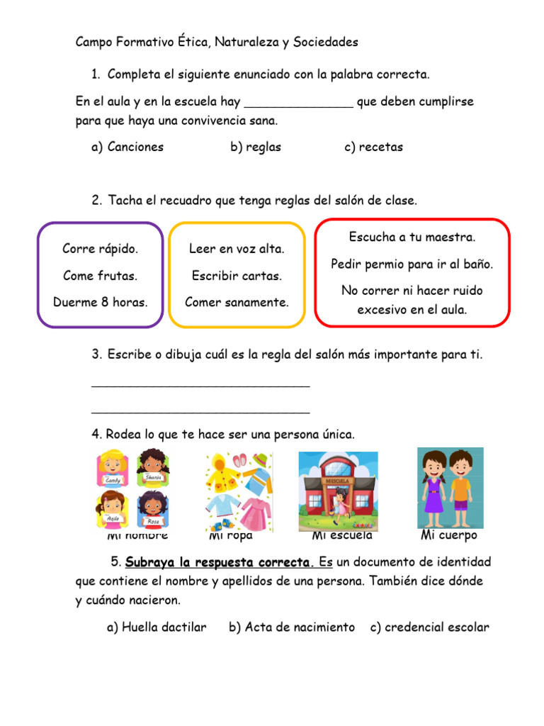 Examen Ética, Naturaleza y Sociedades | PDF