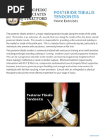 Peroneal Tendonitis Rehab Exercises | PDF | Foot | Lower Limb Anatomy