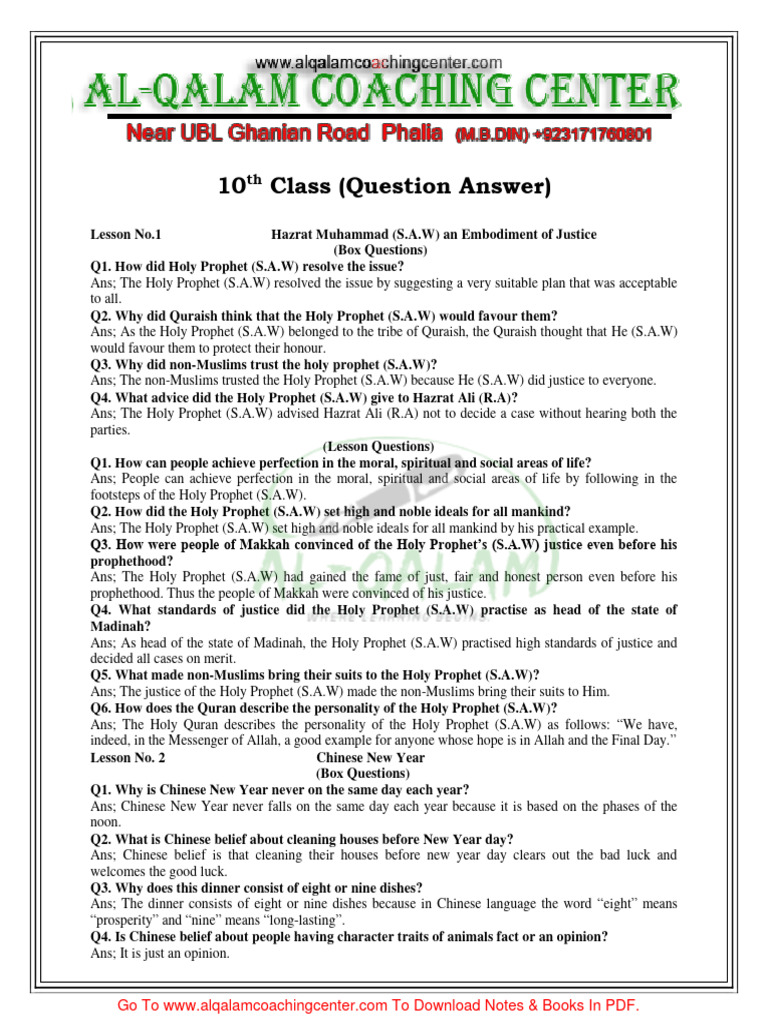 10th Class English Notes PDF All in One | PDF | Muhammad Ali Jinnah | Wound 10th Class English Notes PDF All in One | PDF | Muhammad Ali Jinnah | Wound