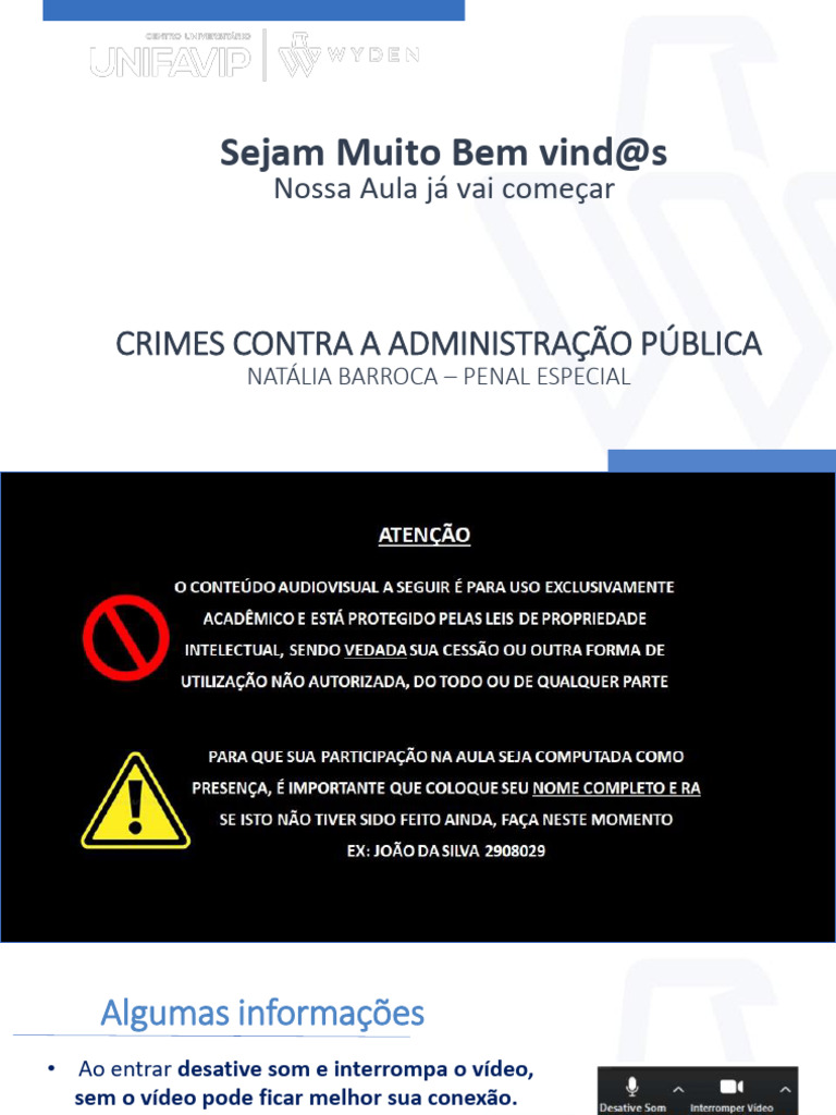 Crimes Contra A Adm Púb | PDF | Contrabando | Crimes