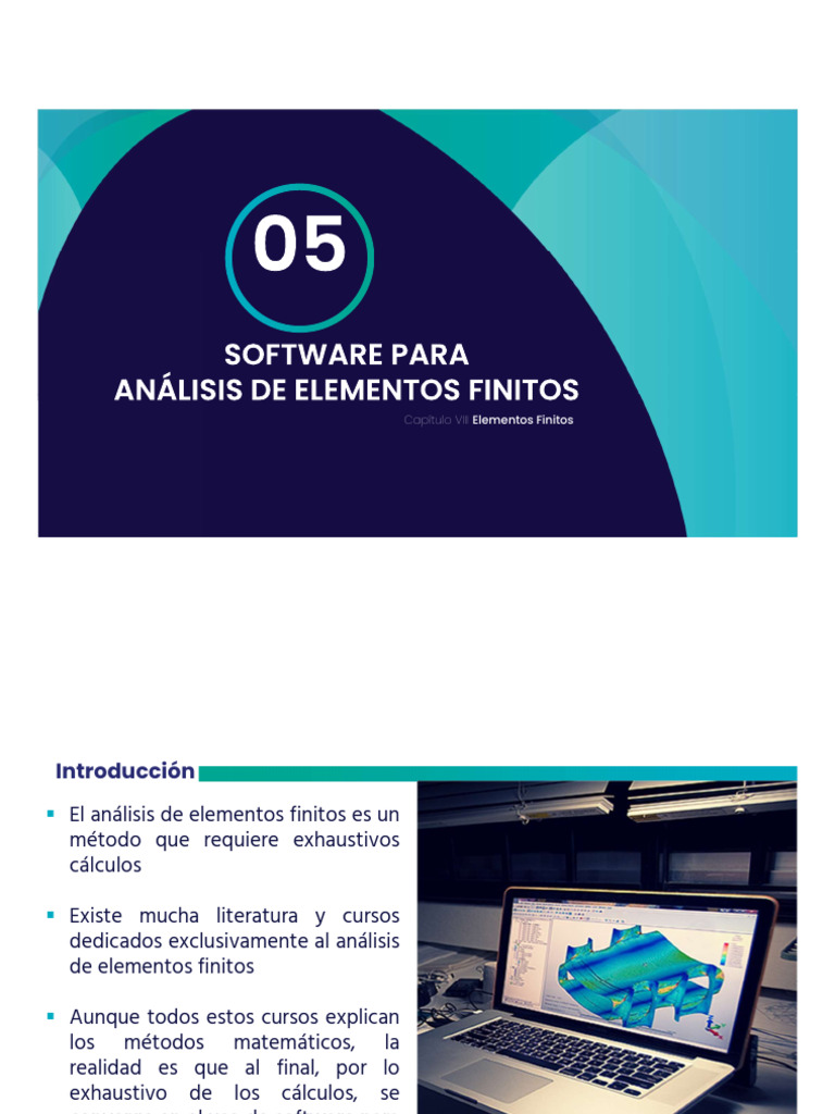 C8.5 - Software para Análisis de Elementos Finitos | PDF
