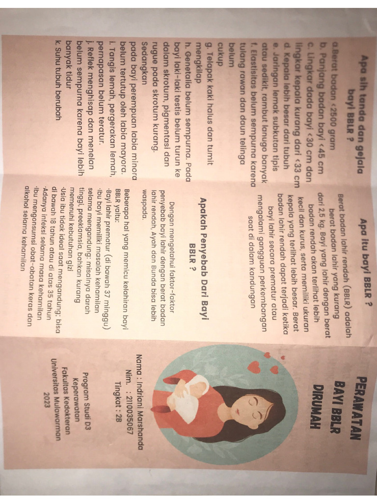 Leafleat Perina | PDF