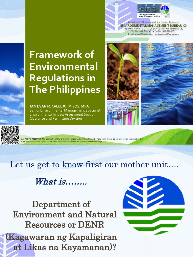 Eia - Pco Training Sept 2021 Callejo | PDF | Environmental Impact ...