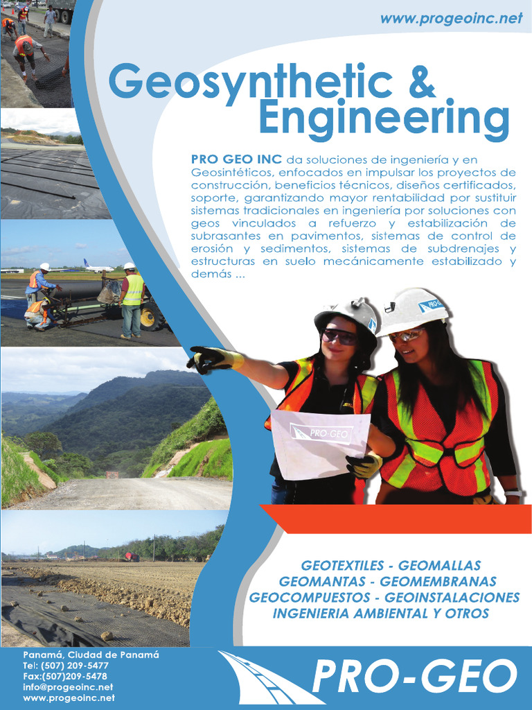 PROGEO Geosynthetics & Engineering | PDF