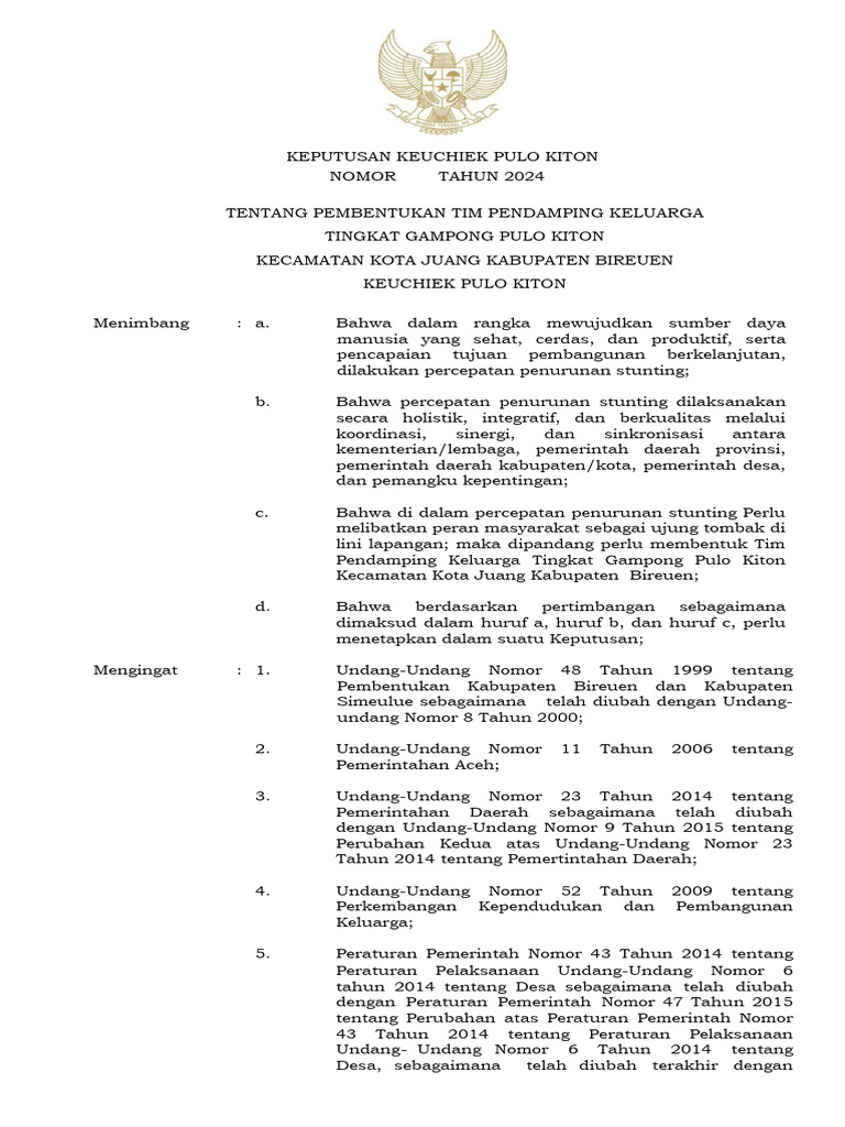 SK Tim TPK 2024 Pulo Kiton | PDF