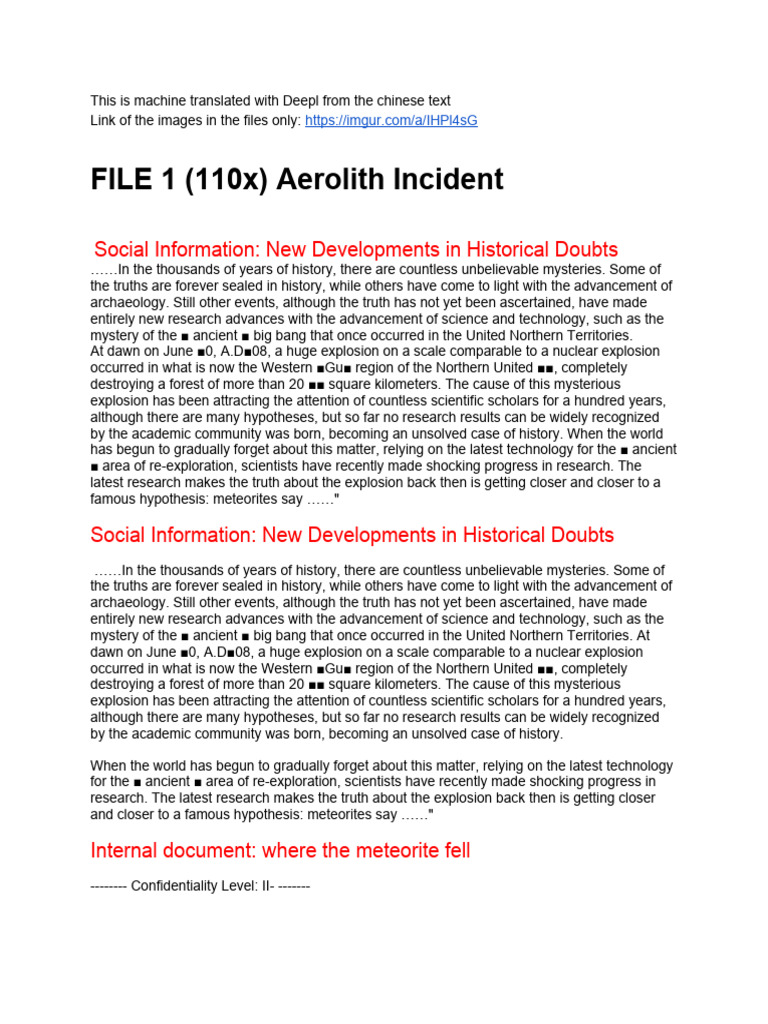 Operation Siren Record Files | PDF