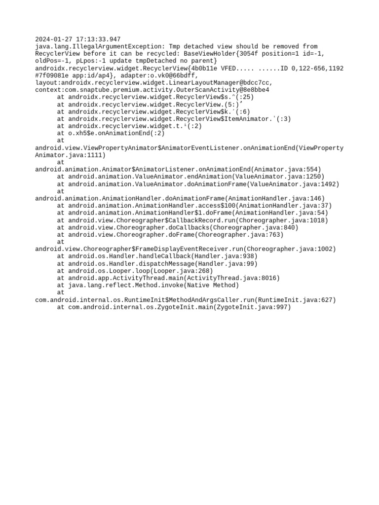 Last Crash Log | PDF | Computers | Technology & Engineering