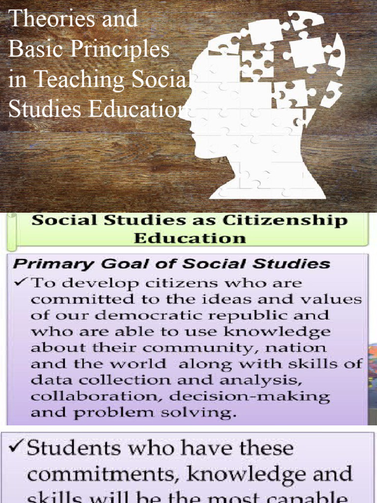 Social Studies Teaching Insights | PDF | Social Sciences | Curriculum