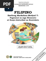 Pagsusuri Sa Dulang Musikal Na Mabining Mandirigma W4 | PDF