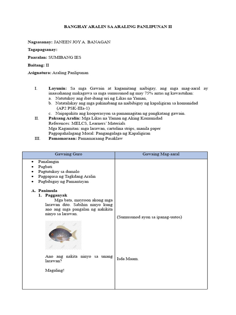 Araling Panlipunan Ii | PDF