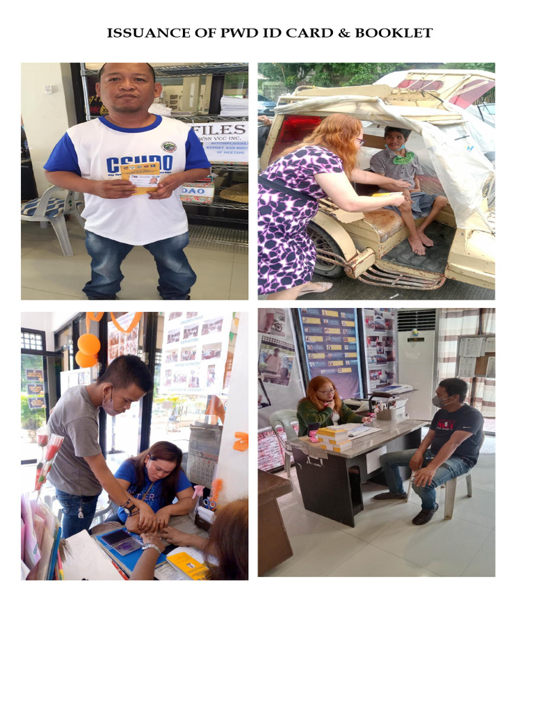 Issuance of PWD Id Card and Booklet | PDF