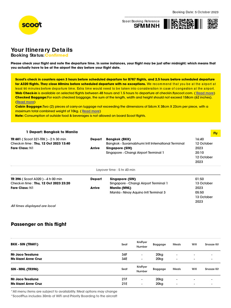 Ticket Pauwi Hazel | PDF | Fee | Service Industries