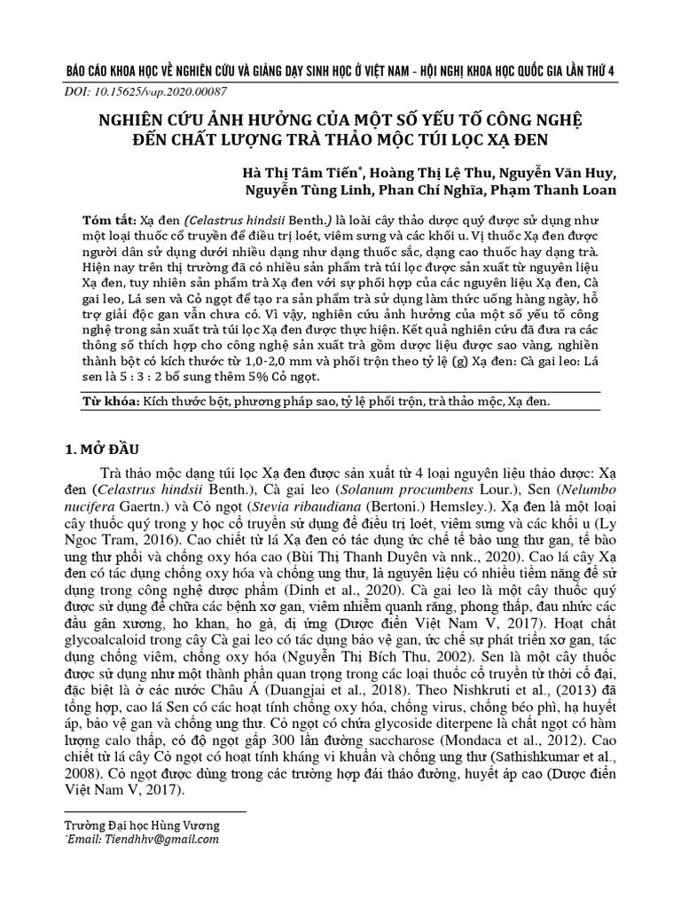 Modum TR NG Rau Nhà Kính | PDF