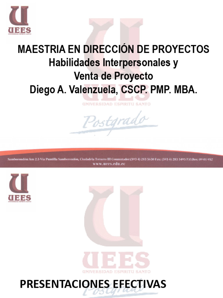 Presentacion N4 Presentacion Efectiva | PDF | Comunicación | Cognición